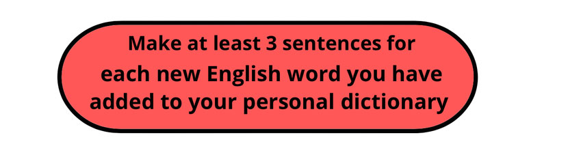 English vocabulary: 5 steps to learn English words + Video