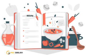 Vocabulary for food in English - POC English