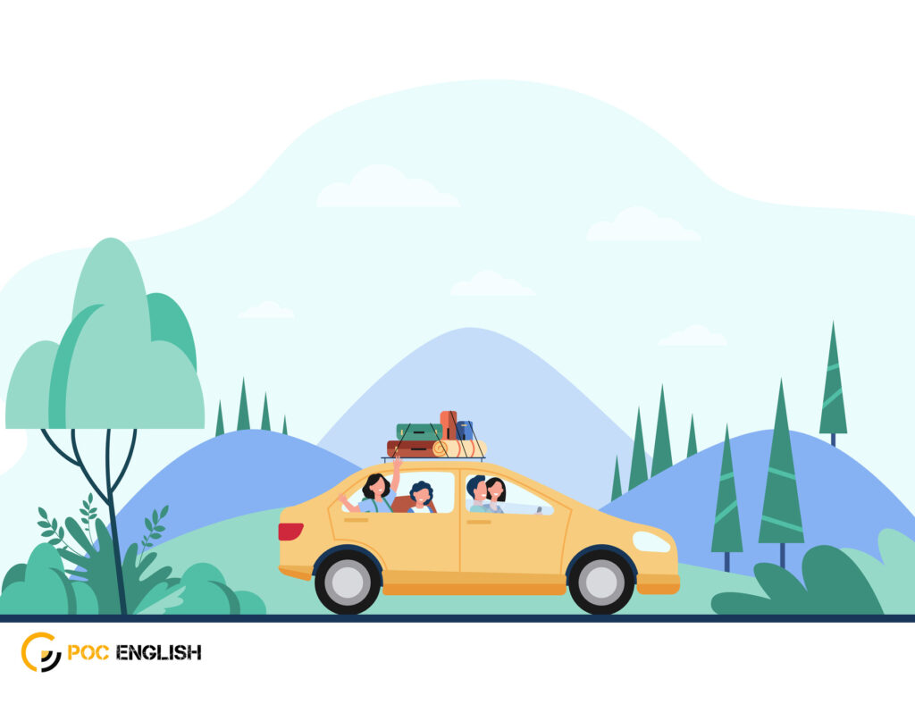 Traveling phrasal verbs in English - POC English