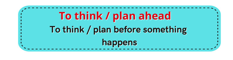 English phrasal verbs: Plans & Decisions + Video