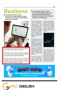 Learn 14 important English newspaper vocabulary - POC English