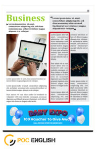 Learn 14 important English newspaper vocabulary - POC English