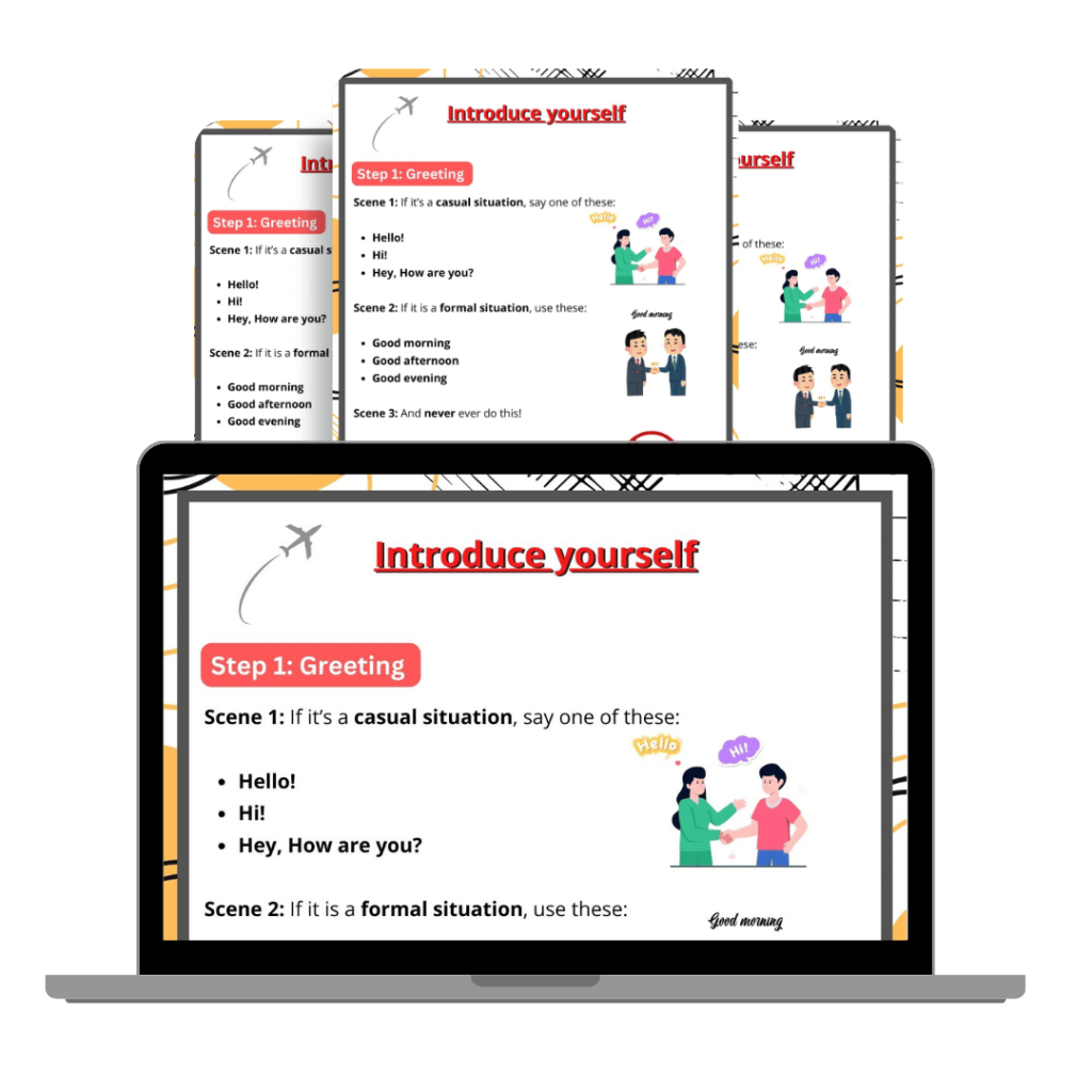 Introduce your self - POC English