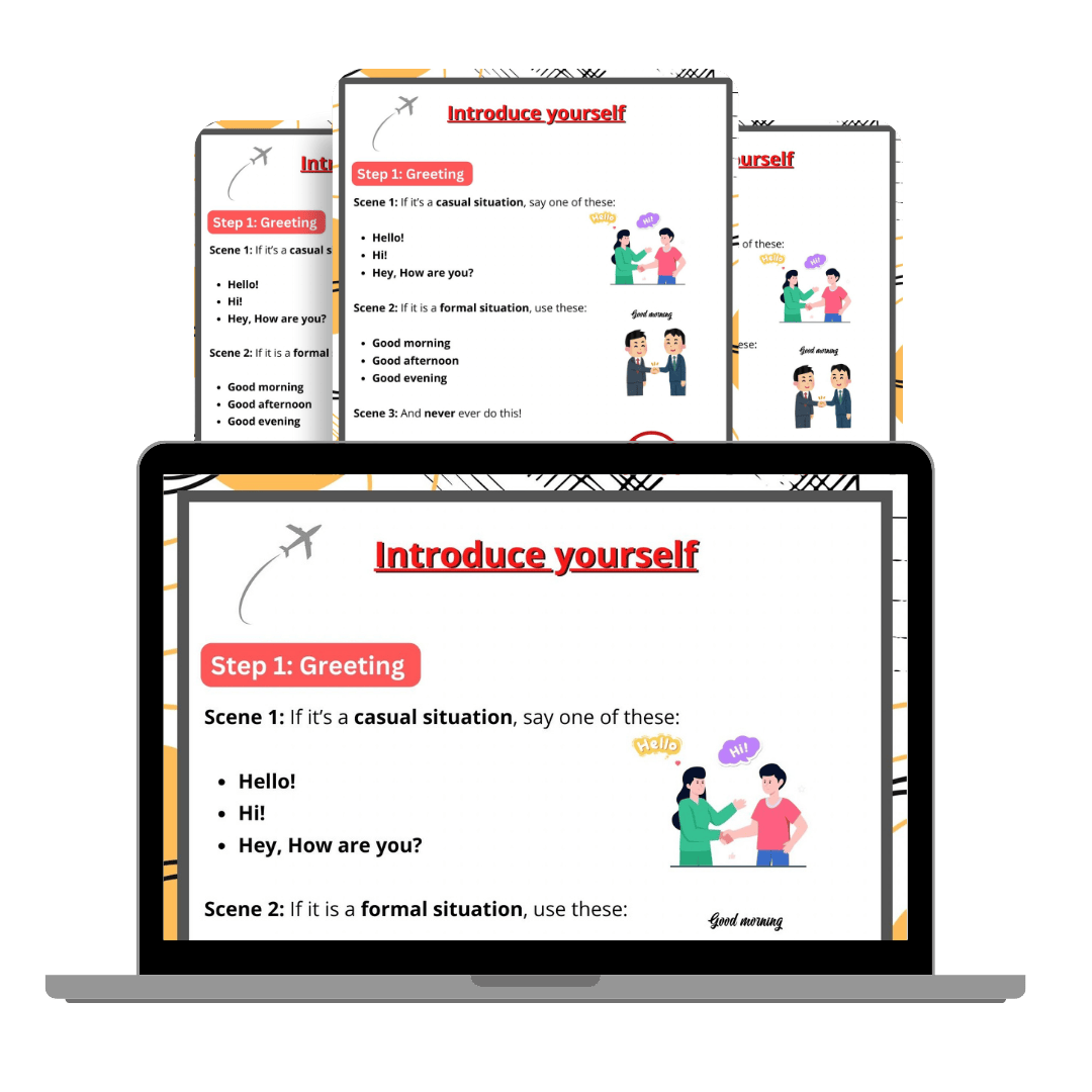 Introduce your self - POC English
